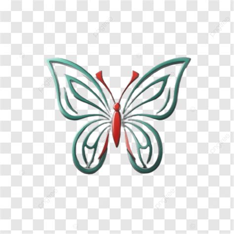 깨끗한 흰색 배경에 생생한 색상의 스타일화된 나비를 특징으로 하는 멋지고 복잡한 벡터 로고 디자인 나비 로고 나비 로고 Png 일러스트 및 이미지 에 대한 무료