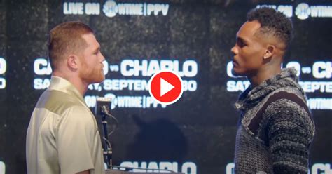 Fans Shocked By Size Difference Between Canelo And Charlo At First Face Off