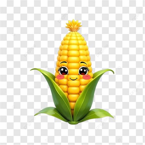 Cute Corn Expression Pack Cute Corn Golden Corn Corn Doll Png Transparent Clipart Image And