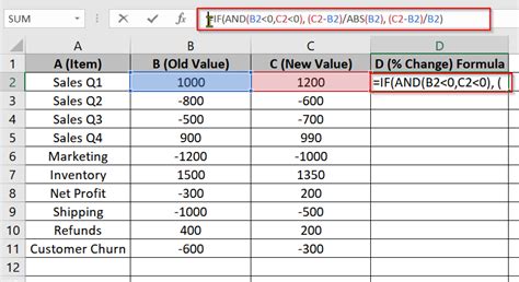 How To Calculate Percentage Increase Or Decrease In Excel Excel Insider