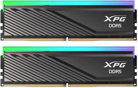 Adata Xpg Lancer Blade Rgb 64 ГБ 2x 32 ГБ Ddr5 настольная память скорость памяти 6000 МТ с