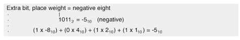 Negative Binary Numbers Binary Arithmetic Electronics Textbook