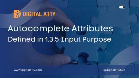 what are the autocomplete attributes defined in 1 3 5 input purpose