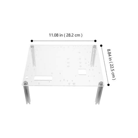 1 Set Open Air Computer Case Open Frame Computer Case Itxuatx Diy