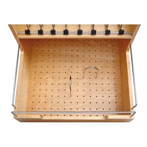 Rev A Shelf 4FSCO 24SC 1 Base Cabinet Food Storage Container Organizer Pull Out