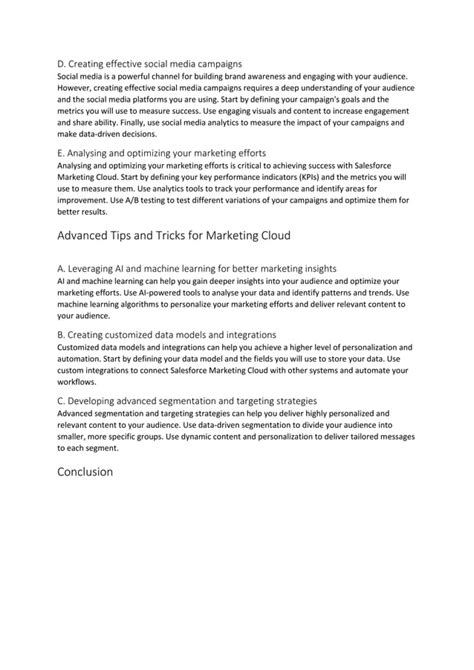 Mastering Salesforce Marketing Clouddocx Cloud Computing Internet