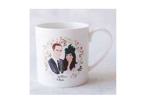 로얄웨딩 머그 A 윌리엄and케이트 감도 깊은 취향 셀렉트샵 29cm