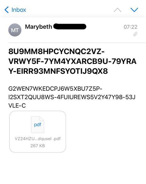 Anyone Know What This Email Could Possibly Be Is It A Code Or Is It