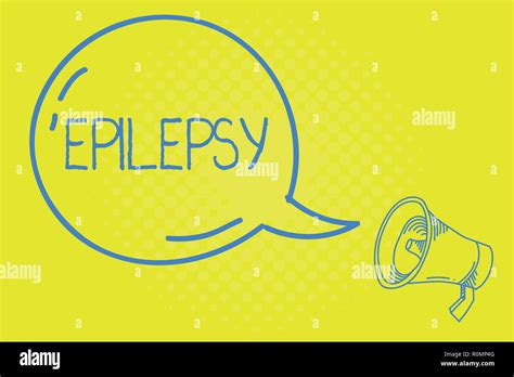 Word Writing Text Epilepsy Business Concept For Fourth Most Common Neurological Disorder