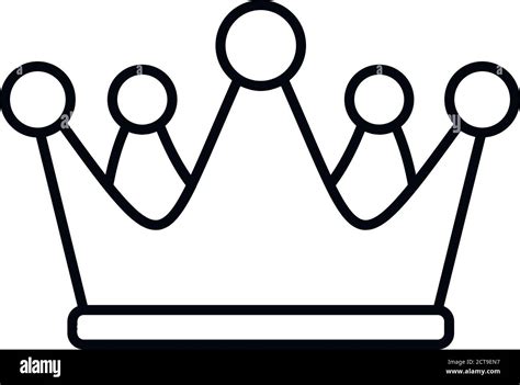 Crown Outline Clipart