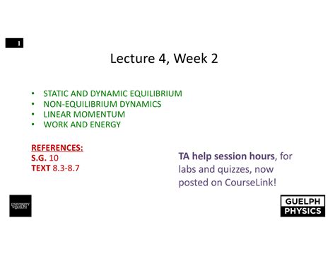 L04 W02 1080 W23 Lecture 4 Lecture 4 Week 2 • Static And Dynamic