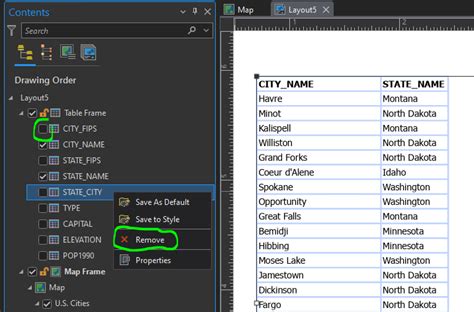 Pro Map Series Dynamic Tables Esri Community