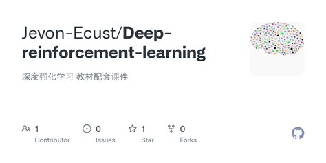 Github Jevon Ecustdeep Reinforcement Learning 深度强化学习 教材配套课件