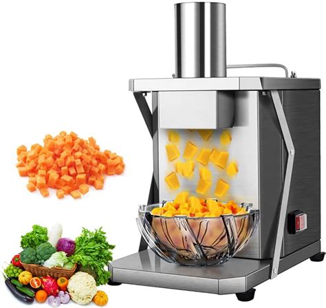 Electric Vegetable Dicer Commercial 200w Vegetable Chopper Dicer Shredder Automatic
