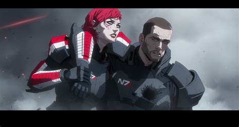 Artstation Mass Effect But With Siblings Concept Mass Effect
