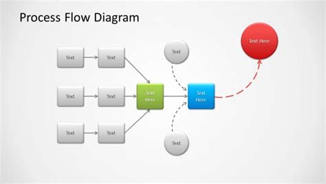 Process Flow Diagram Slide Design For PowerPoint SlideModel