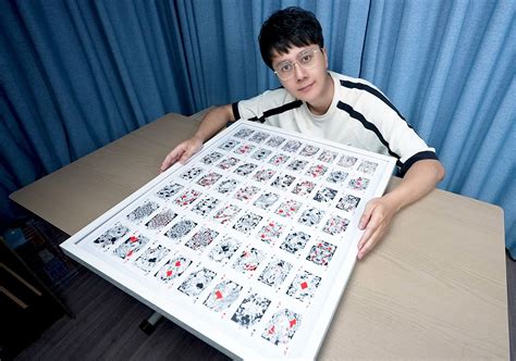 爆肝3小时花费600元！我把扑克牌做成了巨型挂画！ 一颗咕咕星 一颗咕咕星 哔哩哔哩视频