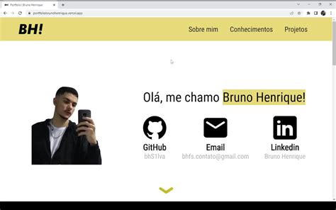 Bruno Henrique On Linkedin React Reactjs Nextjs Portfolio