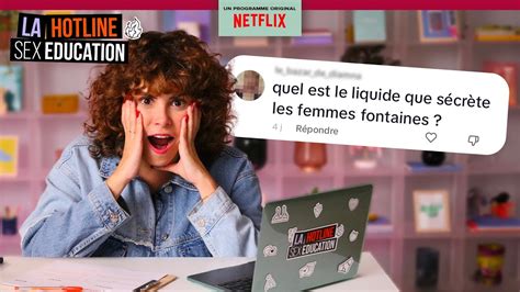 Une SEXOTHÉRAPEUTE répond à toutes vos questions SANS TABOU La Hotline SEX EDUCATION YouTube