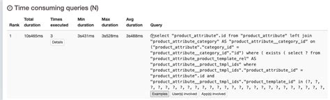 160 Slow Performance On Shop Categories With Attribute · Issue 113158 · Odooodoo · Github