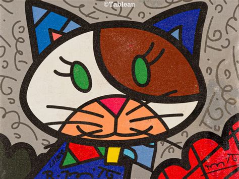 Romero Britto Gato