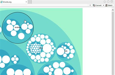 Zoomable Circle Packing · Github