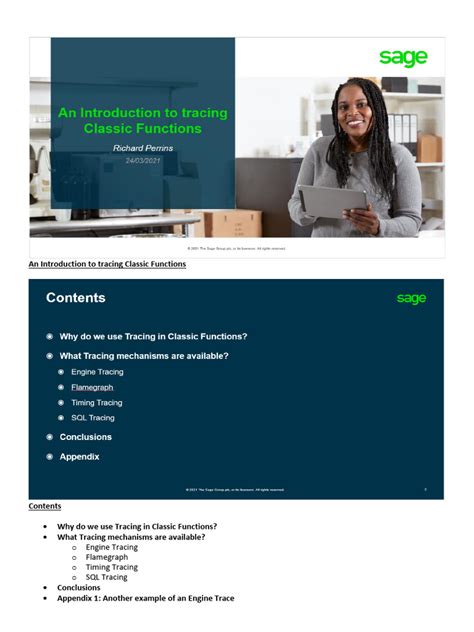 04 Introduction To Tracing Classic Functions Pdf Control Flow Databases