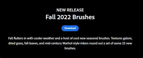 hi i cant seem to get more brushes from the sub adobe community