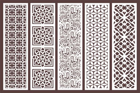 Mdf Board Cnc Router Mdf Laser Jali Cutting Design Vector Jali For Graphic Design Corner And