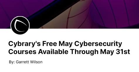 Cybrary On Linkedin It Cybersecurity Free Career