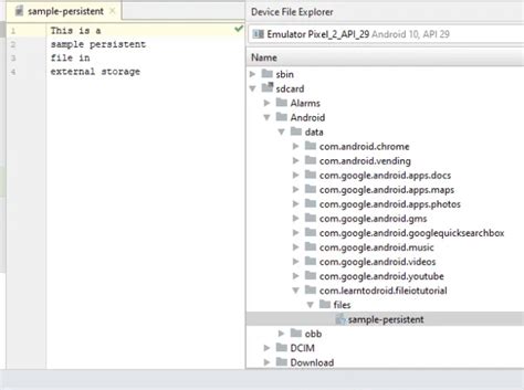 Android File Io Tutorial With Internal And External Storage Learn To Droid