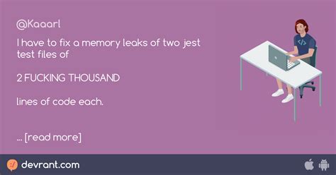 Jest I Have To Fix A Memory Leaks Of Two Jest Test Files Of 2 FUCKING