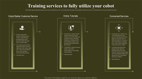 Revolutionizing Human Machine Collaboration Cobots Training Services To