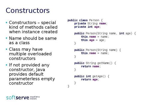 Class And Object Java Core презентация доклад проект скачать