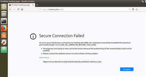 Secure Connection Failed For My First Site Website Frappe Forum