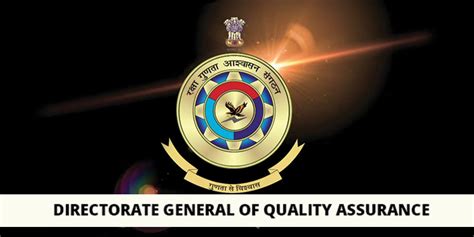 Directorate General Of Quality Assurance Dgqa