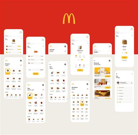 Mcdonalds App Redesign On Behance