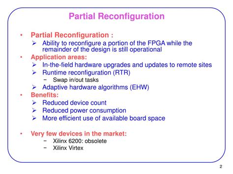 Ppt Partial Reconfiguration Design Powerpoint Presentation Free