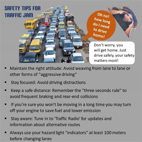 Safety Tips For Traffic Jam Kevron Group