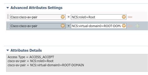 Solved Authorization Profile Advanced Attributes Settings In Ise Cisco Community