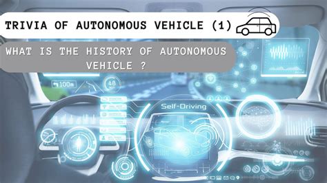 The History Of Autonomous Driving Automotive Platforms And Application Systems Apas Randd Centre