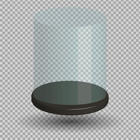 Empty Glass Trophy Awards Set Stock Illustration Illustration Of Plate Crystal 88952233