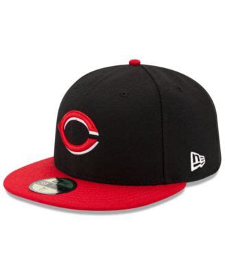 New Era Cincinnati Reds Authentic Collection 59fifty Fitted Cap Macys