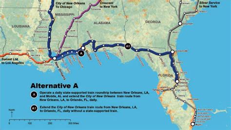 Amtrak Map Florida