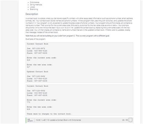 Solved Please Fix My Code Python User Contacts Chegg