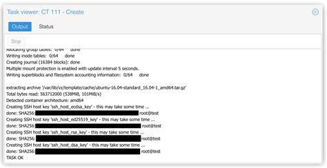 Proxmox LXC Linux Container Erstellen Coldcorner De