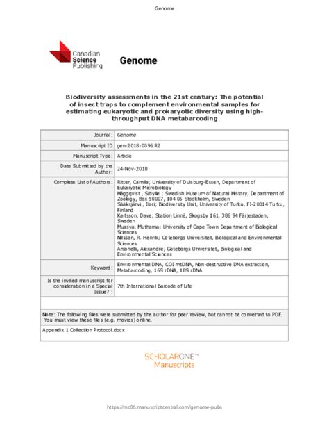 Pdf Biodiversity Assessments In The 21st Century The Potential Of