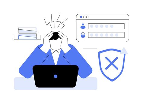 Wrong Password Abstract Concept Illustration 47232084 Vector Art At Vecteezy