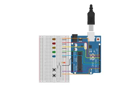 Circuit Design Project Robotic Team 1 Perancangan Rangkaian Elektronika Tinkercad