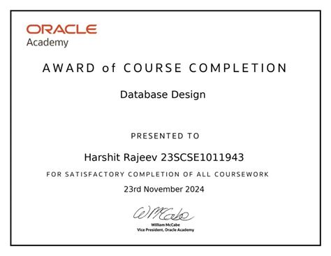 Oraclecertification Databasedesign Datamodeling Sql